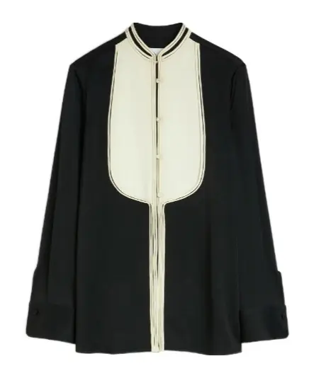 JIL SANDER Detailed Satin Shirt