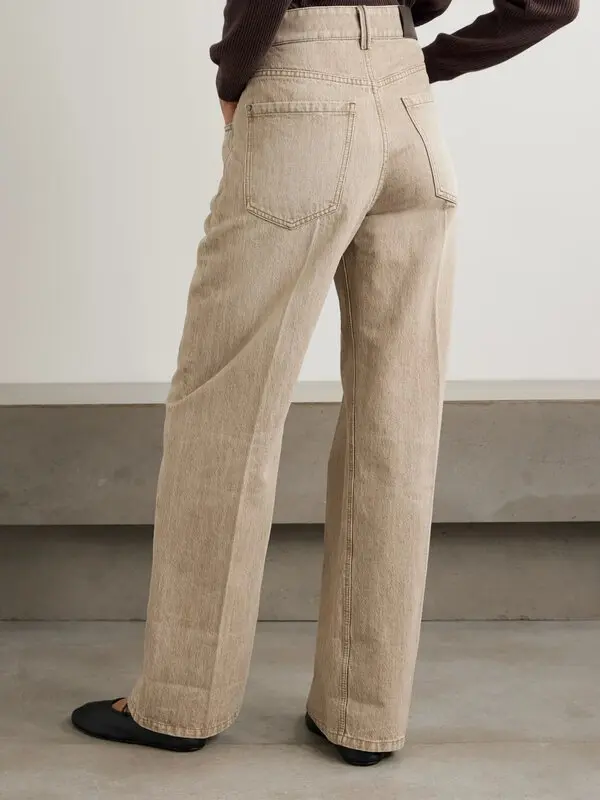 Brunello Cucinelli Belt Loop Jeans - Nude
