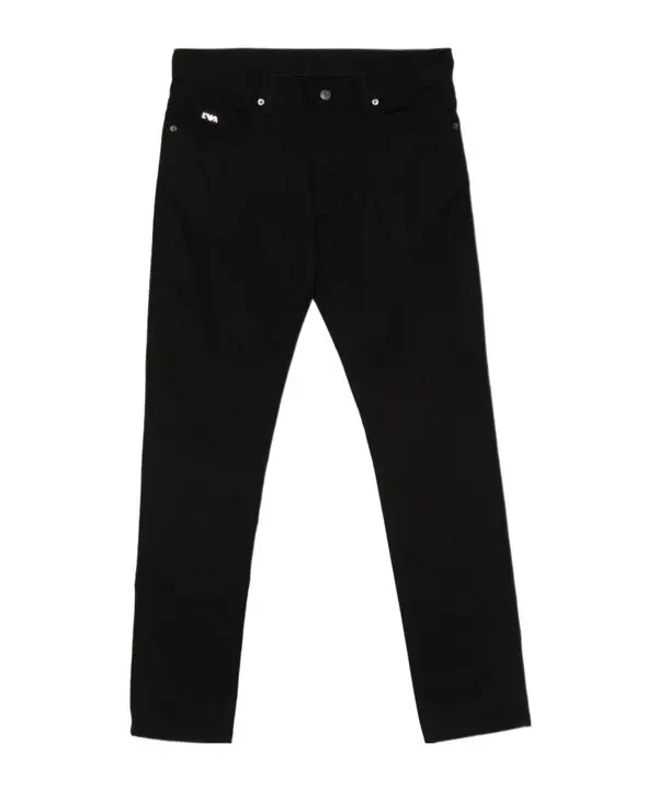 Emporio Armani Regular Fit Denim Jeans - Black