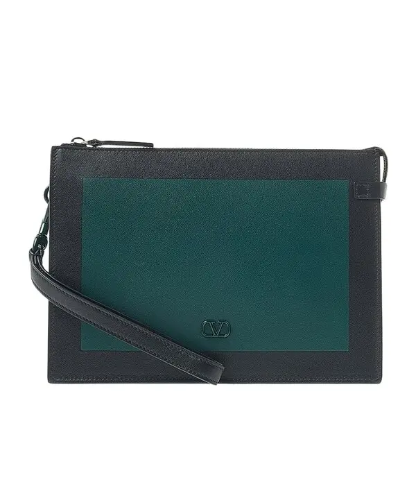 Valentino Garavani Logo Clutch