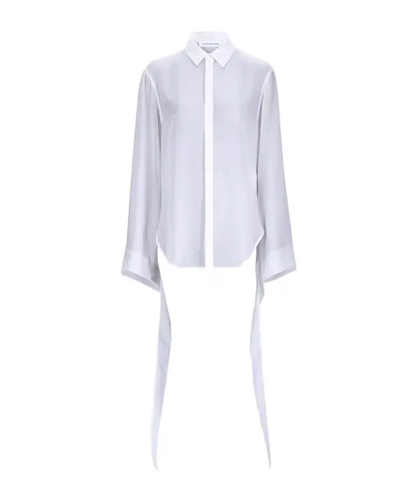 THE FRANKIE SHOP Tie-detail Shirt