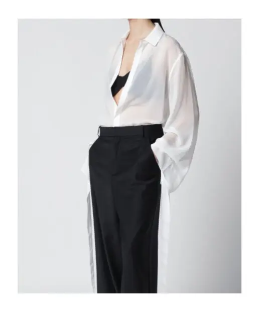 THE FRANKIE SHOP Tie-detail Shirt