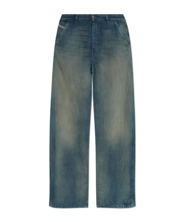 DIESEL® D-phant-chino Herringbone Jeans - Blue