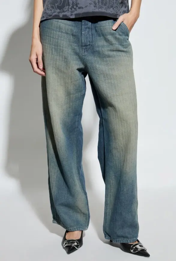 DIESEL® D-phant-chino Herringbone Jeans - Blue