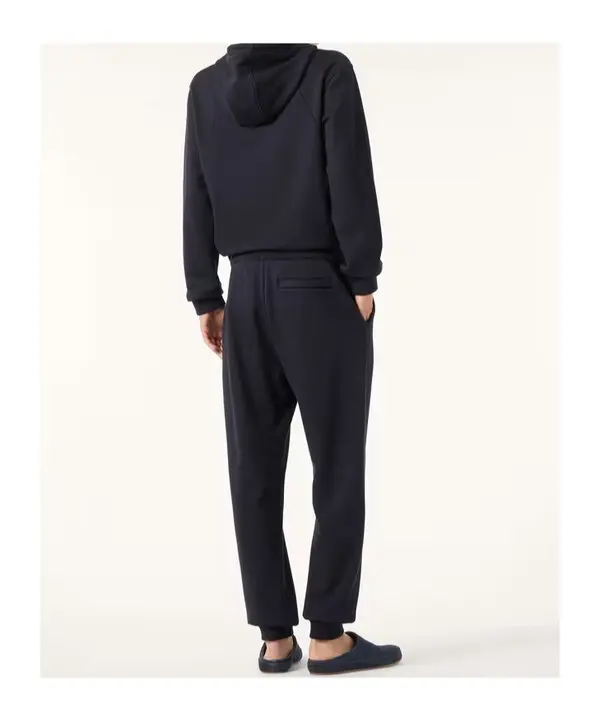 Loro Piana Andamane Elasticated-waist Track Pants - Navy Blue