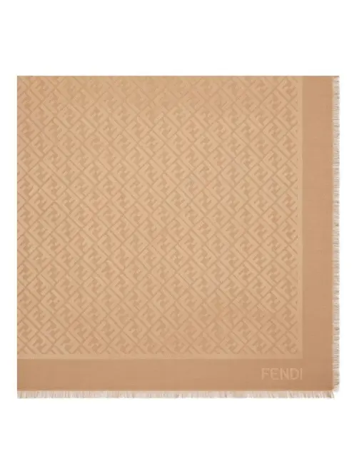Fendi Ff Jacquard Stole