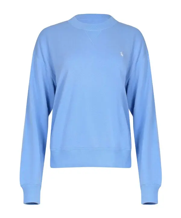 Polo Ralph Lauren Embroidered Logo Crewneck Sweatshirt - Chathamblue