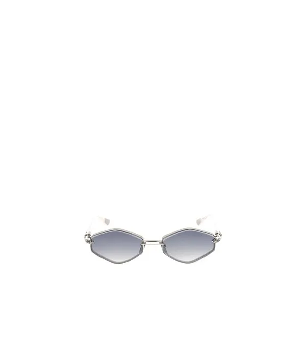 Chrome Hearts Geometric Sunglasses - Gray