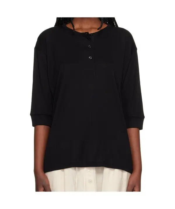 Studio Nicholson Relaxed Henley Top