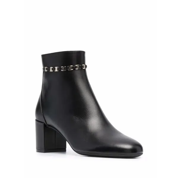 FERRAGAMO Vara Bow Strap 75mm Ankle Boots