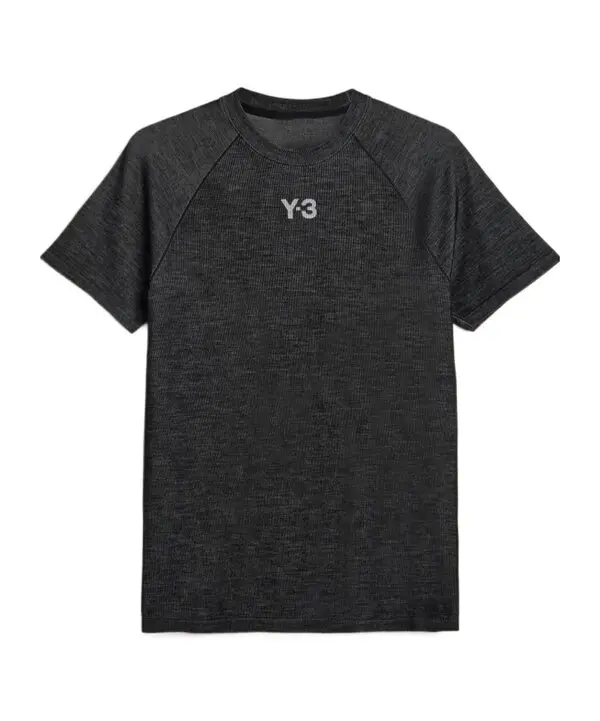 Y3 Mercedes Amg Petronas Logo T-shirt - Black/light Gray