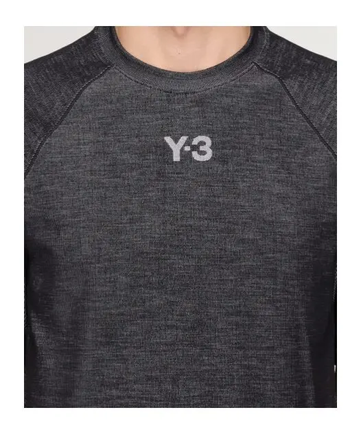 Y3 Mercedes Amg Petronas Logo T-shirt - Black/light Gray