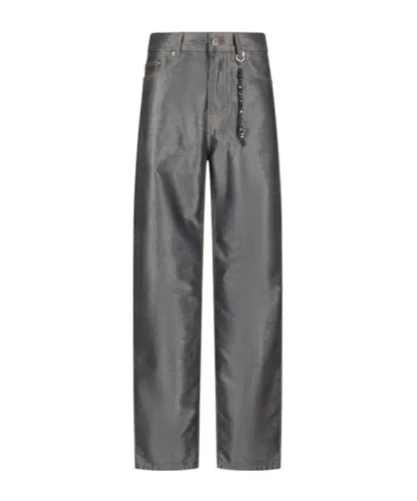 DARKPARK Chain Detail Wide-leg Pants