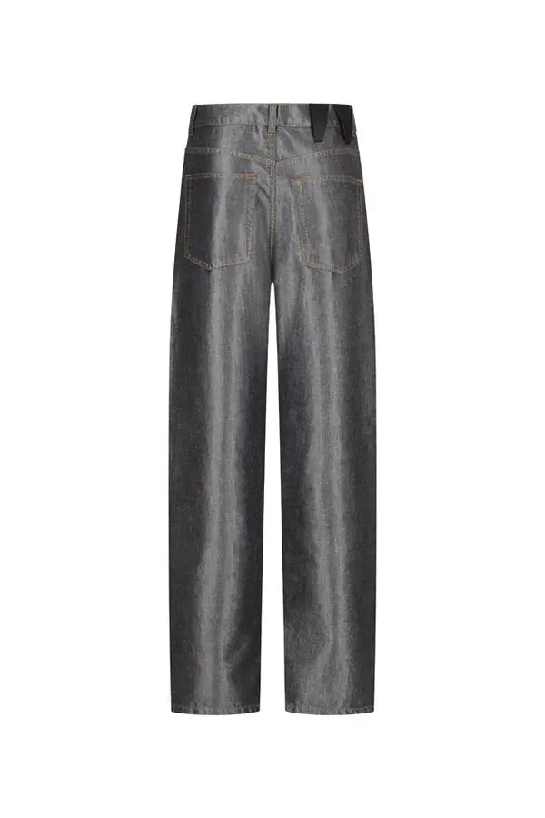 DARKPARK Chain Detail Wide-leg Pants
