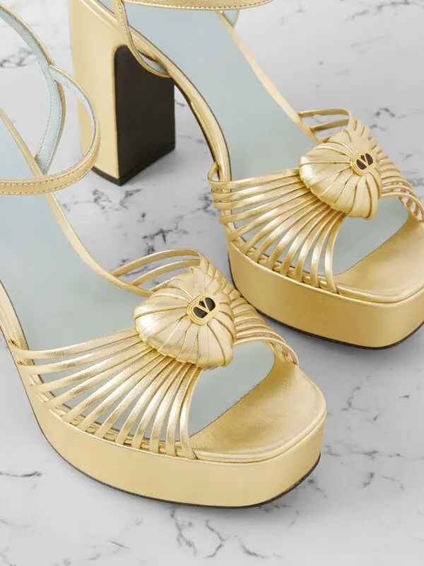 Valentino Garavani Platform Heart-motif Sandals
