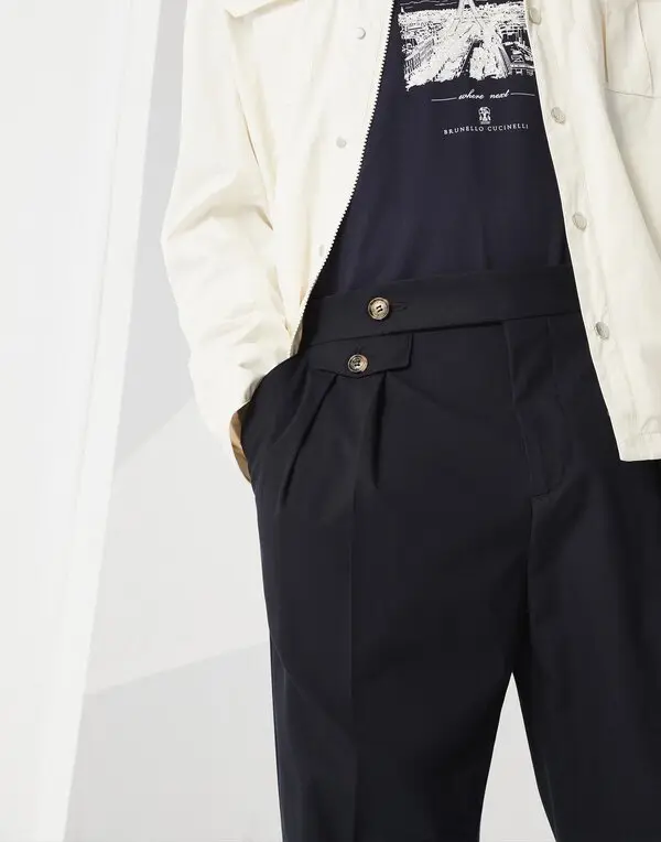Brunello Cucinelli Pleat Chino Trousers