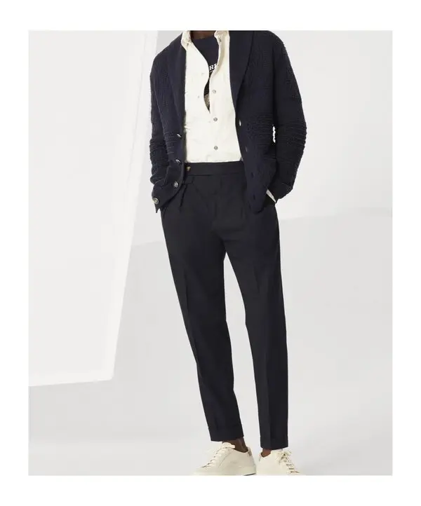 Brunello Cucinelli Pleat Chino Trousers