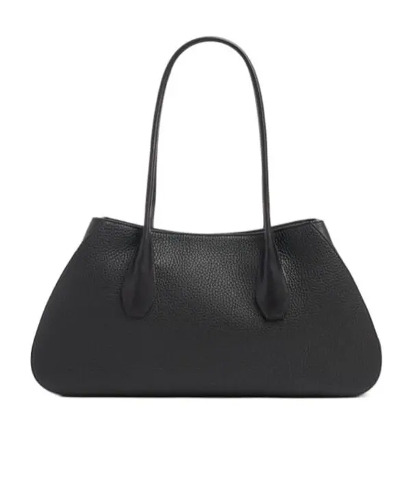THE ROW Alger Shoulder Bag In Vintage Grain Leather