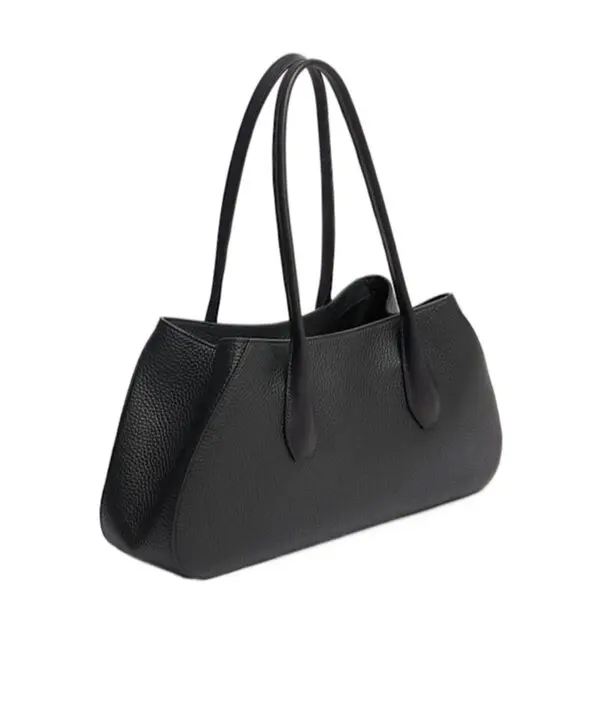 THE ROW Alger Shoulder Bag In Vintage Grain Leather