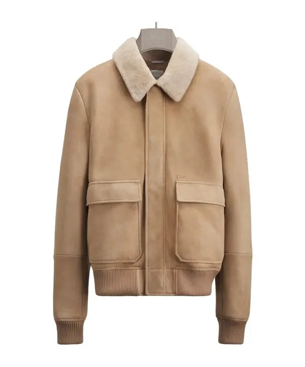 Dior Blouson Jacket With Contrasting Collar