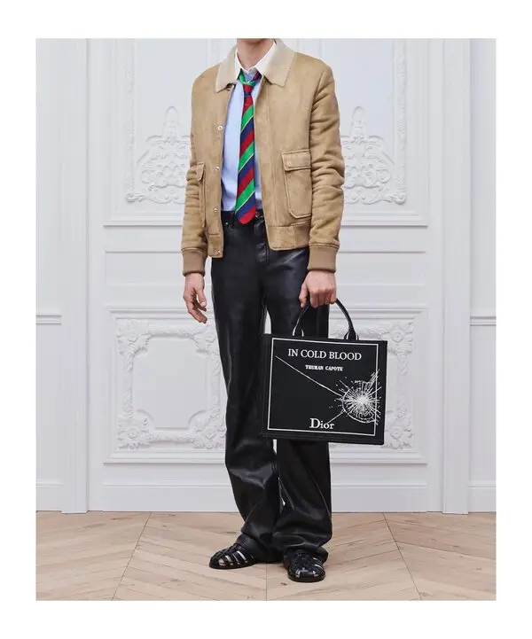 Dior Blouson Jacket With Contrasting Collar