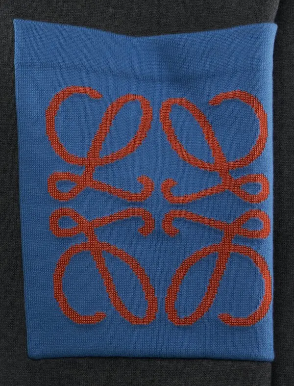 Loewe Anagram Pocket Crew Neck Sweater