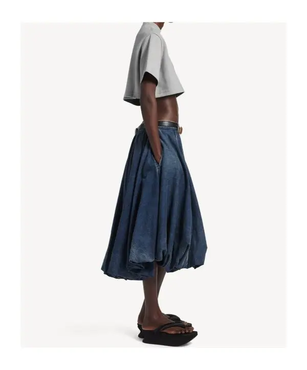 Balenciaga Cropped Oversized Top