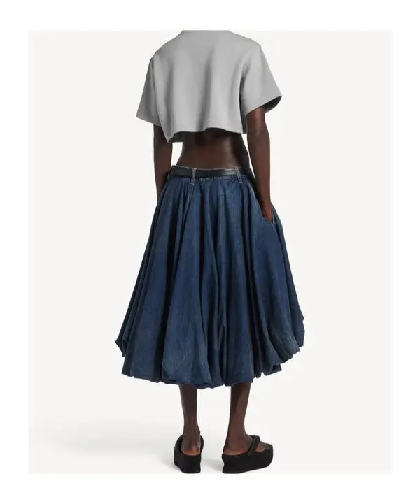 Balenciaga Cropped Oversized Top