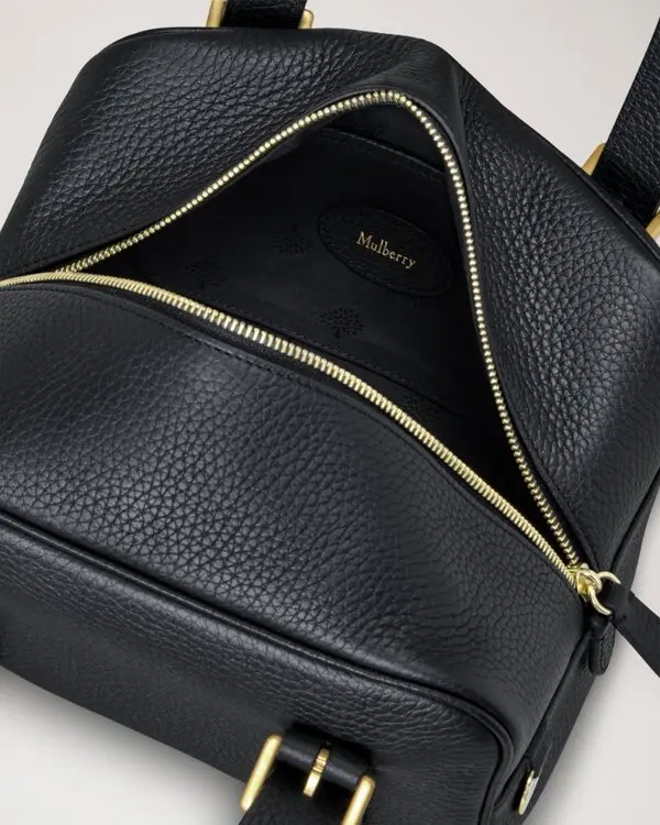 Mulberry Small Boston Top Handle Handbag - Black