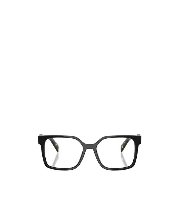 Prada Square Frame Eyeglasses - Black