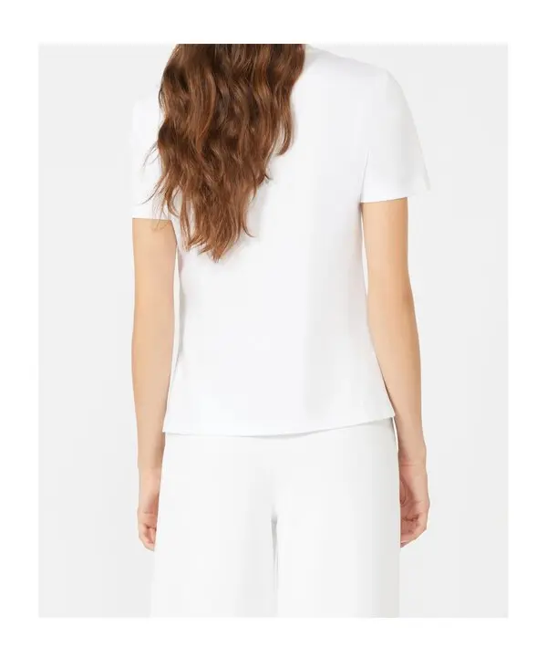 Max Mara Madia Crewneck T-shirt - Optical White
