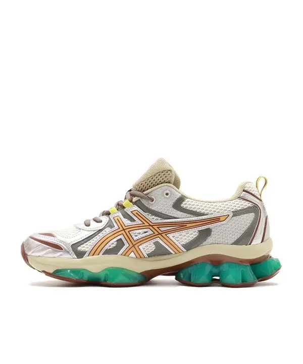 Asics Gel-quantum Kinetic Lace-up Sneakers - White/khaki
