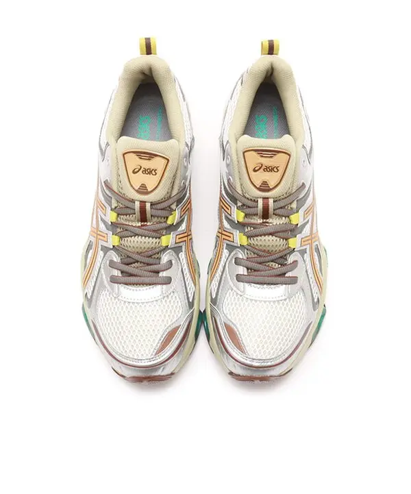 Asics Gel-quantum Kinetic Lace-up Sneakers - White/khaki