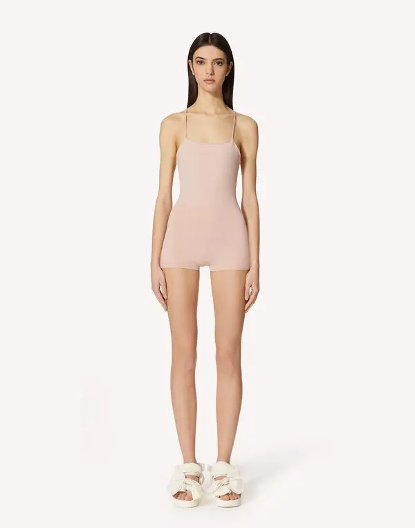 Red Valentino Crisscross Strap Lightweight Jumpsuit