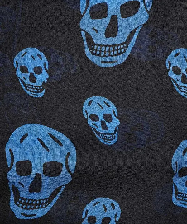Alexander McQueen Skull Printed Scarf