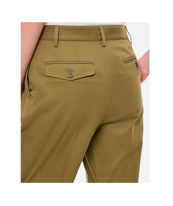 Ralph Lauren Gordon Gabardine Pleated Pants