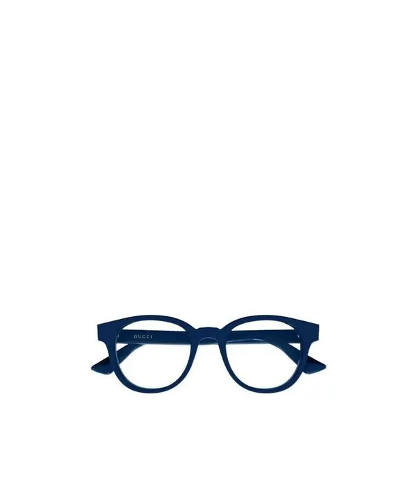 Gucci Round Frame Glasses - Blue