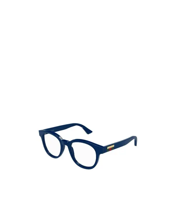 Gucci Round Frame Glasses - Blue