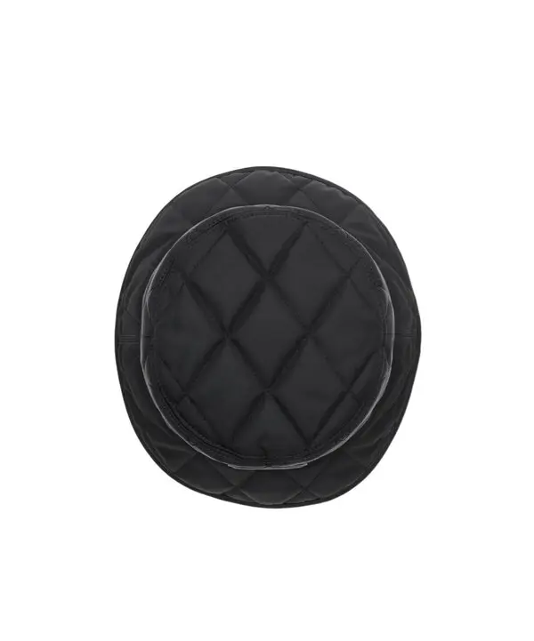 Burberry Quilted Logo Patch Bucket Hat
