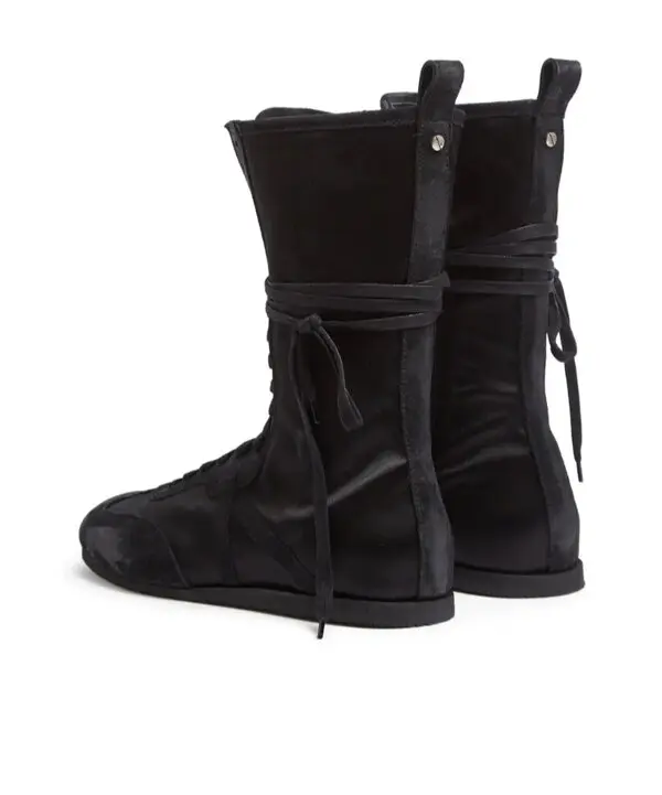 ANN DEMEULEMEESTER Fides High-top Boxing Sneakers