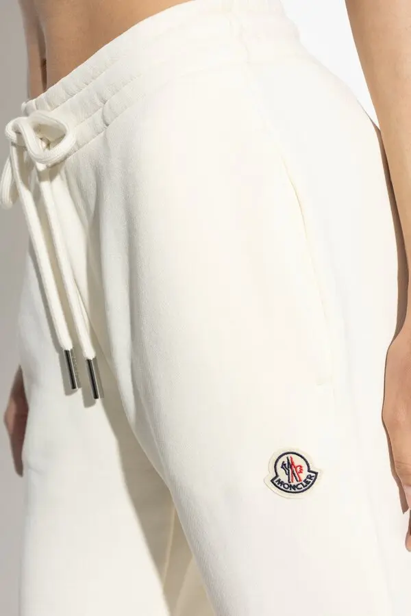 Moncler Logo Patch Drawstring Trousers