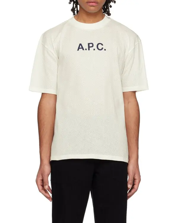 A.p.c. Logo Printed Crewneck T-shirt
