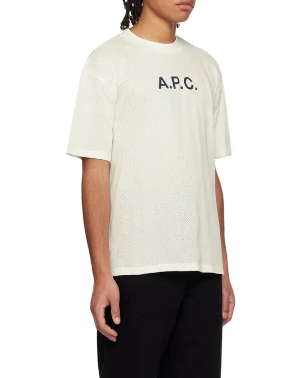 A.p.c. Logo Printed Crewneck T-shirt
