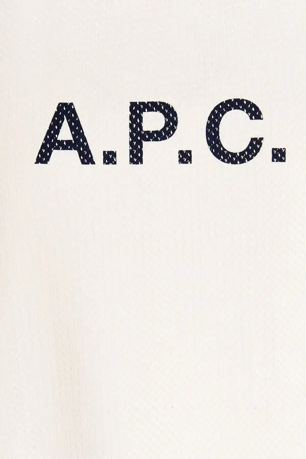 A.p.c. Logo Printed Crewneck T-shirt