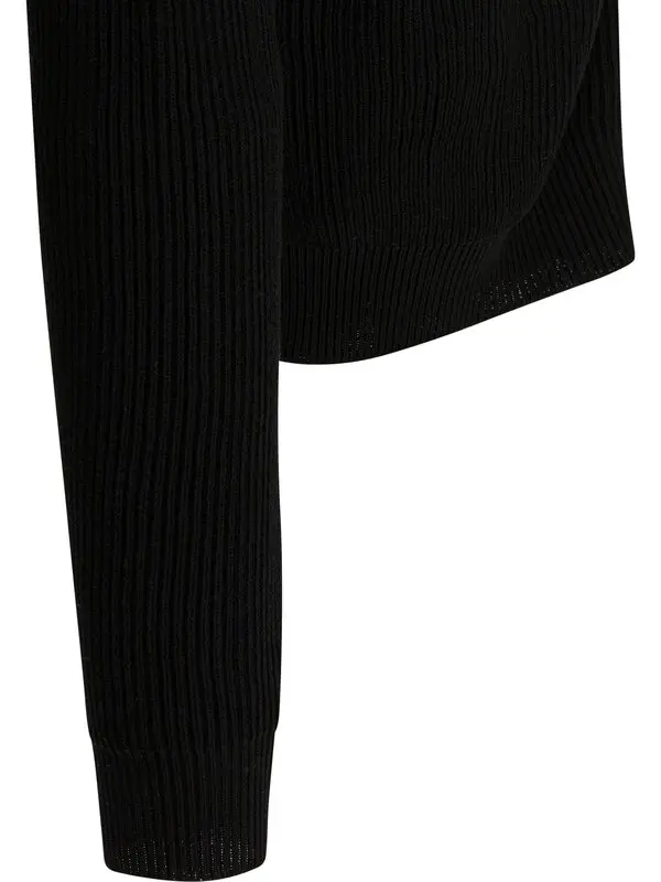 Rick Owens Temple Zipped Hoodie - Black