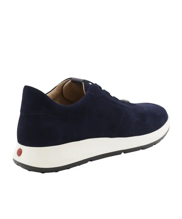 TOD'S Panelled Round Toe Sneakers - Navy
