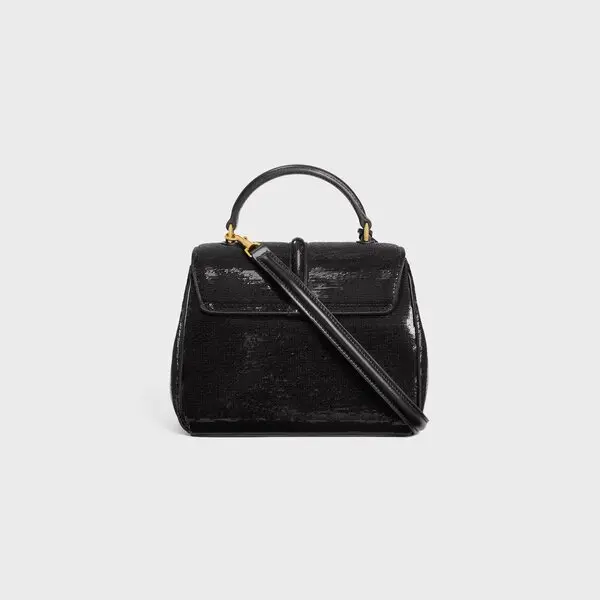 Celine Mini 16 Bag In Sequins And Calfskin
