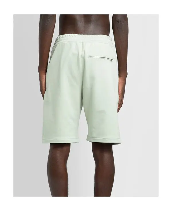 Alexander McQueen Logo Embroidered Bermuda Shorts