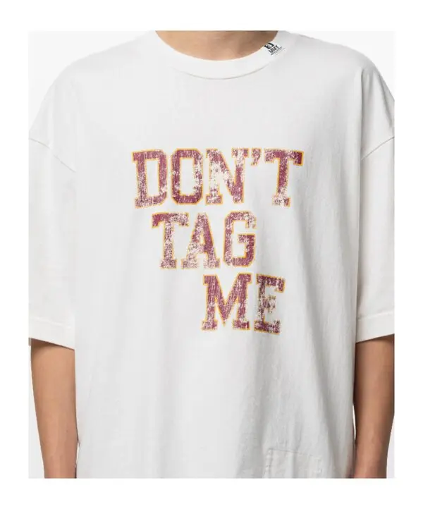 Mihara Yasuhiro Don't Tag Me" Printed T-shirt - White