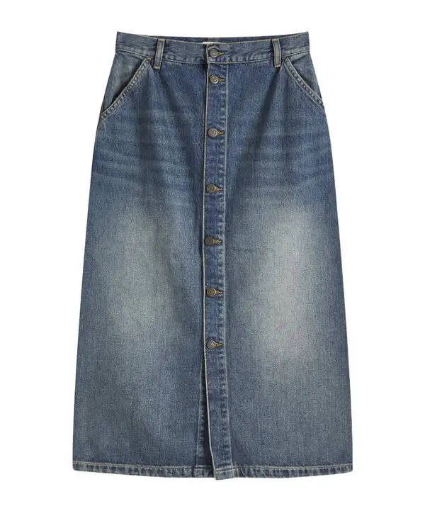 Carhartt Work In Progress Marvin Midi Skirt - Blue